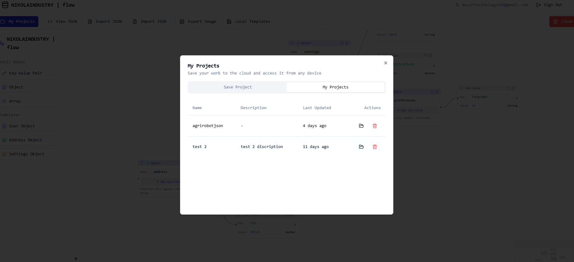 JSON Builder - Visual JSON Editor | Create Complex JSON Structures