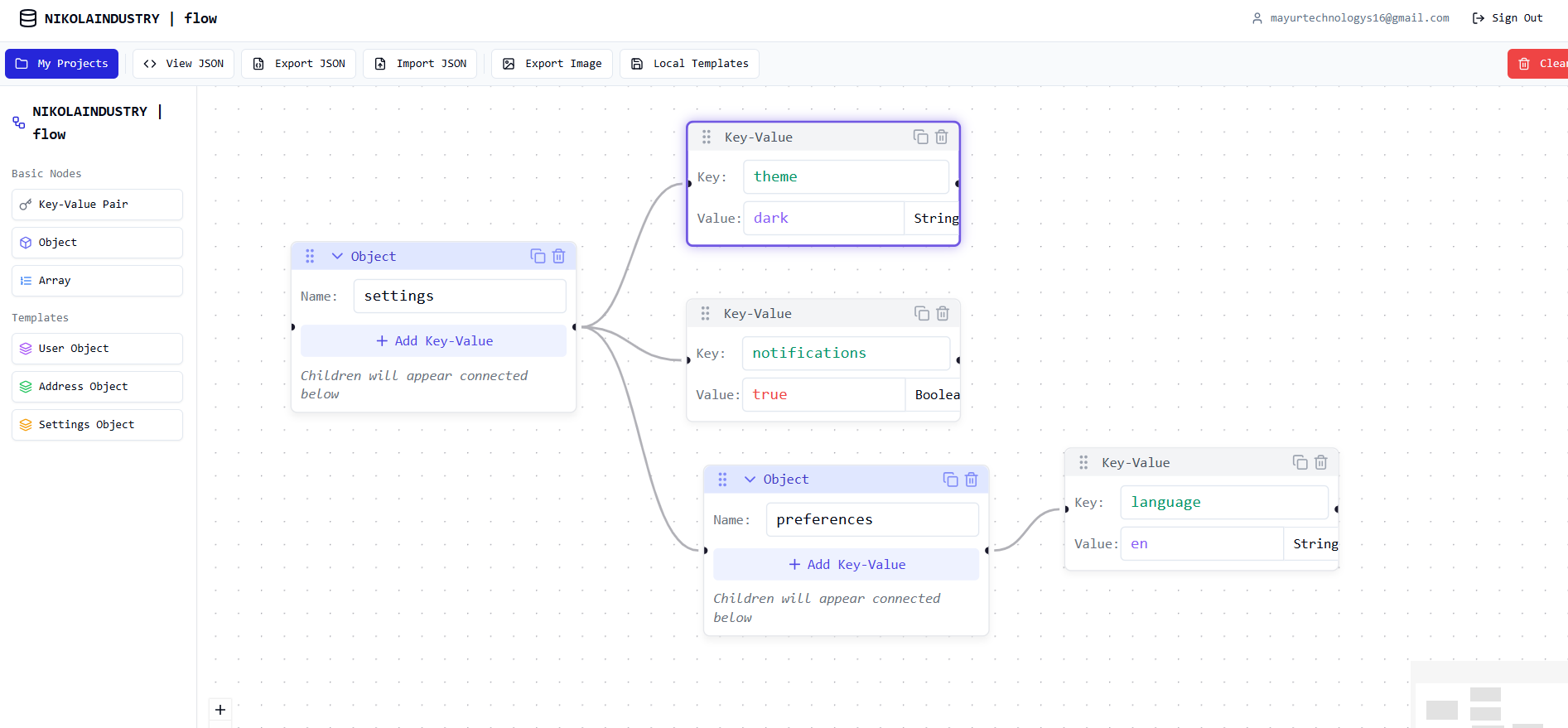 JSON Builder - Visual JSON Editor | Create Complex JSON Structures